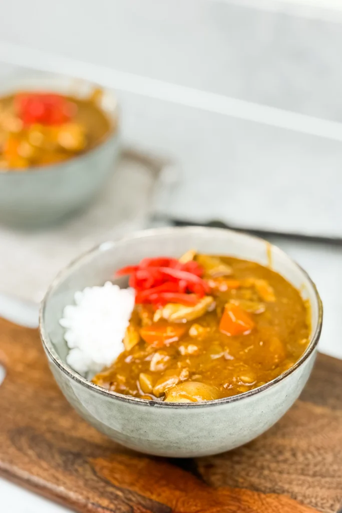 Japansk kyckling med curry (Kare Raisu, Video)
